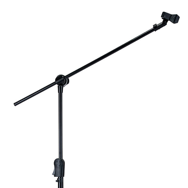 Atril de micrófono Hercules MS533B con boom - Audiomusica