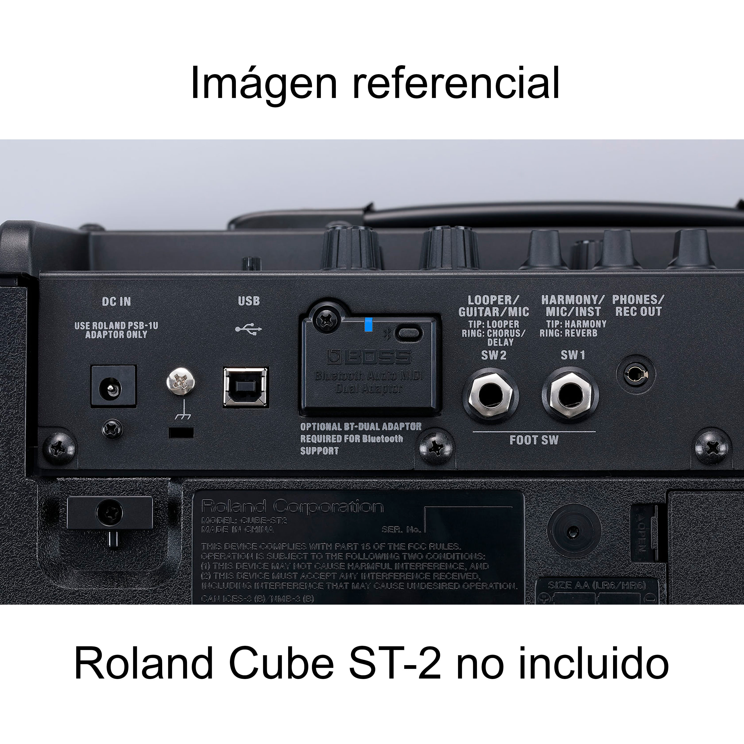 Adaptador bluetooth Boss BT-DUAL - Audiomusica